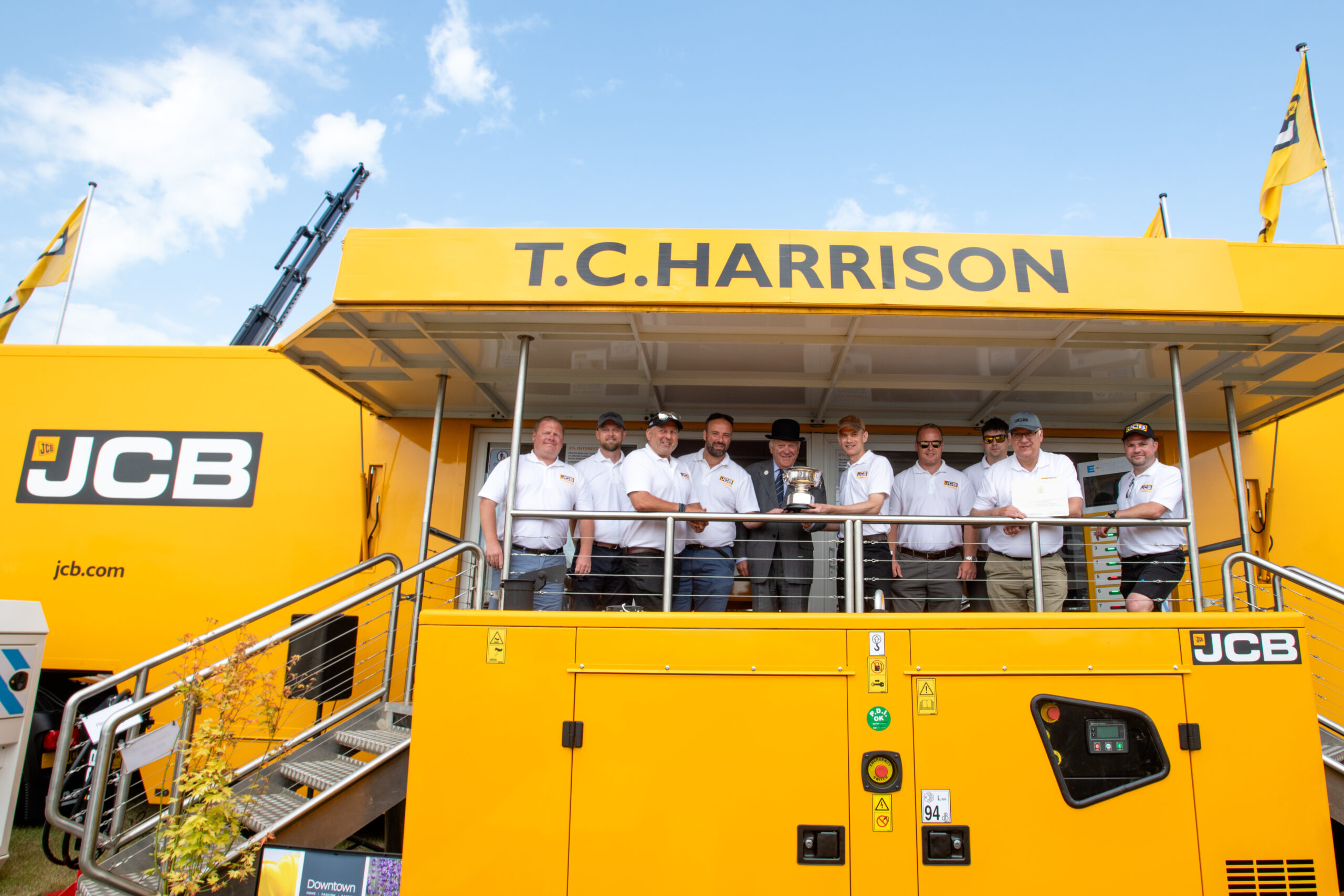 TC Harrison JCB Wins The Gordon Spratt Perpetual Memorial Trophy - T.C ...