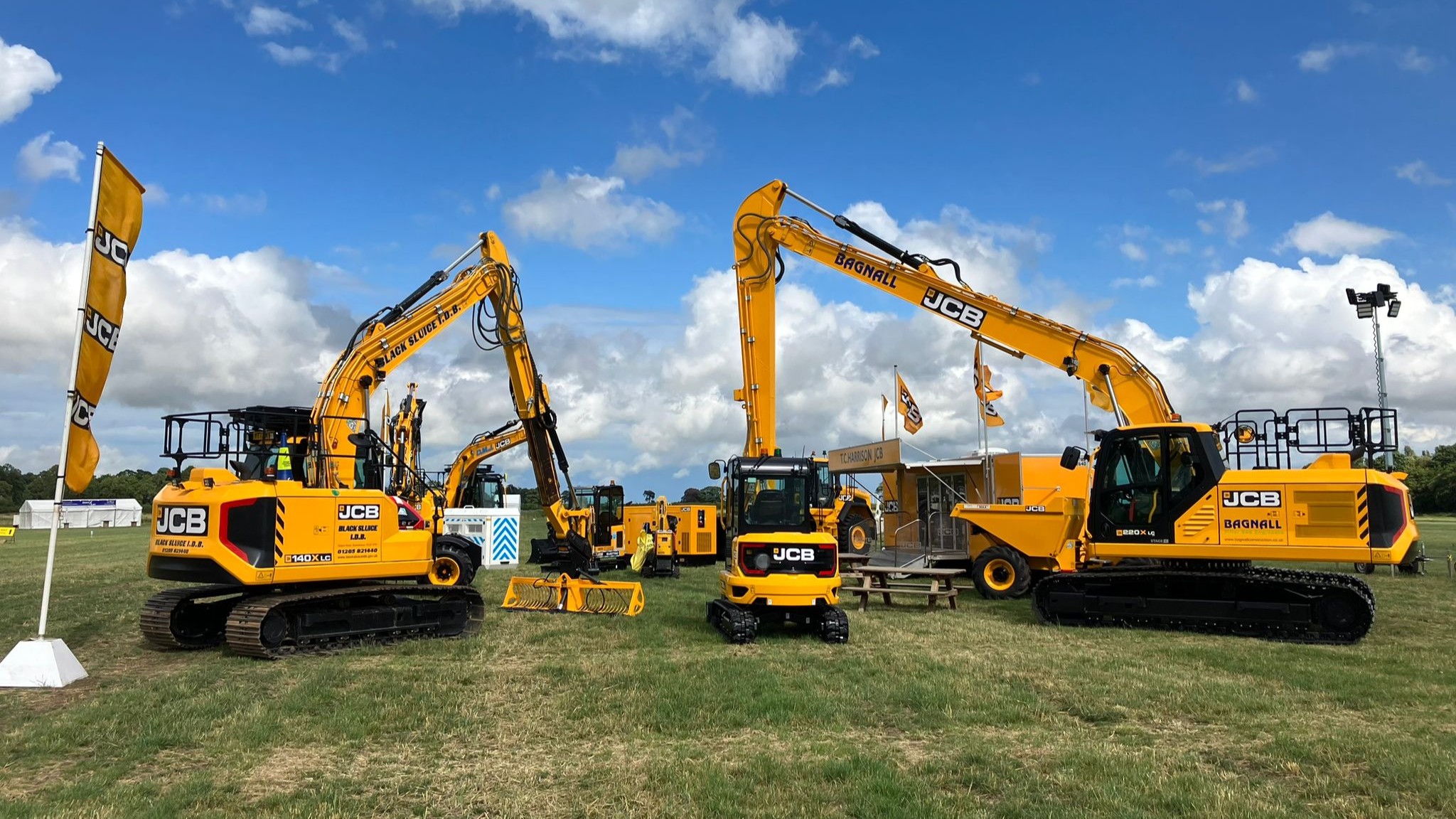 Events Attended by TCH JCB - T.C. Harrison JCB