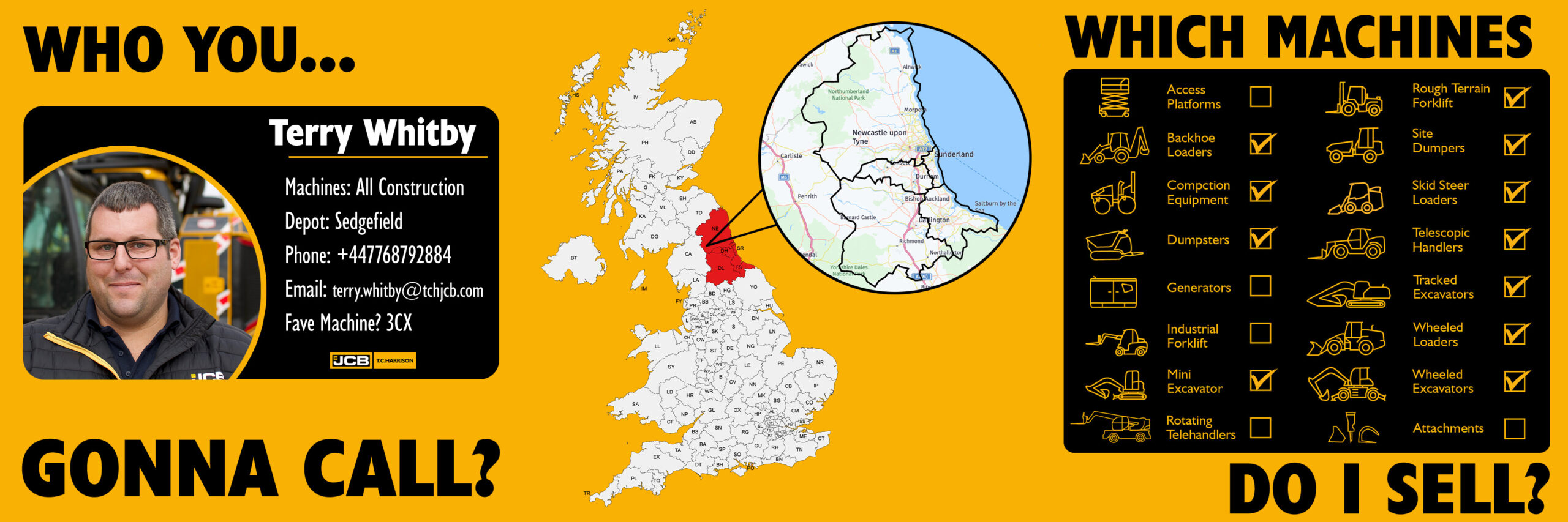 Meet the Team - T.C. Harrison JCB