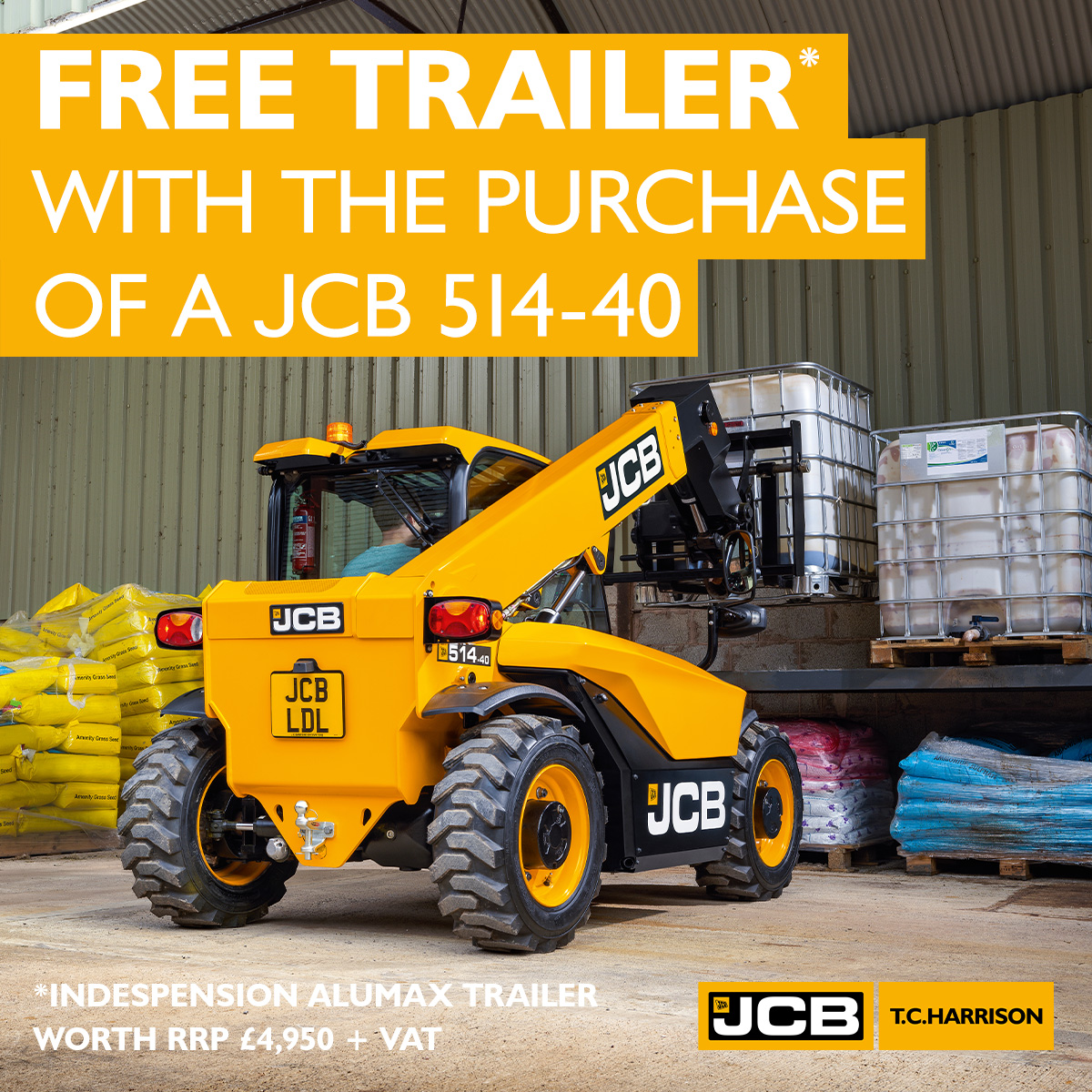 JCB Special Offers | JCB Dealer | T.C. Harrison JCB