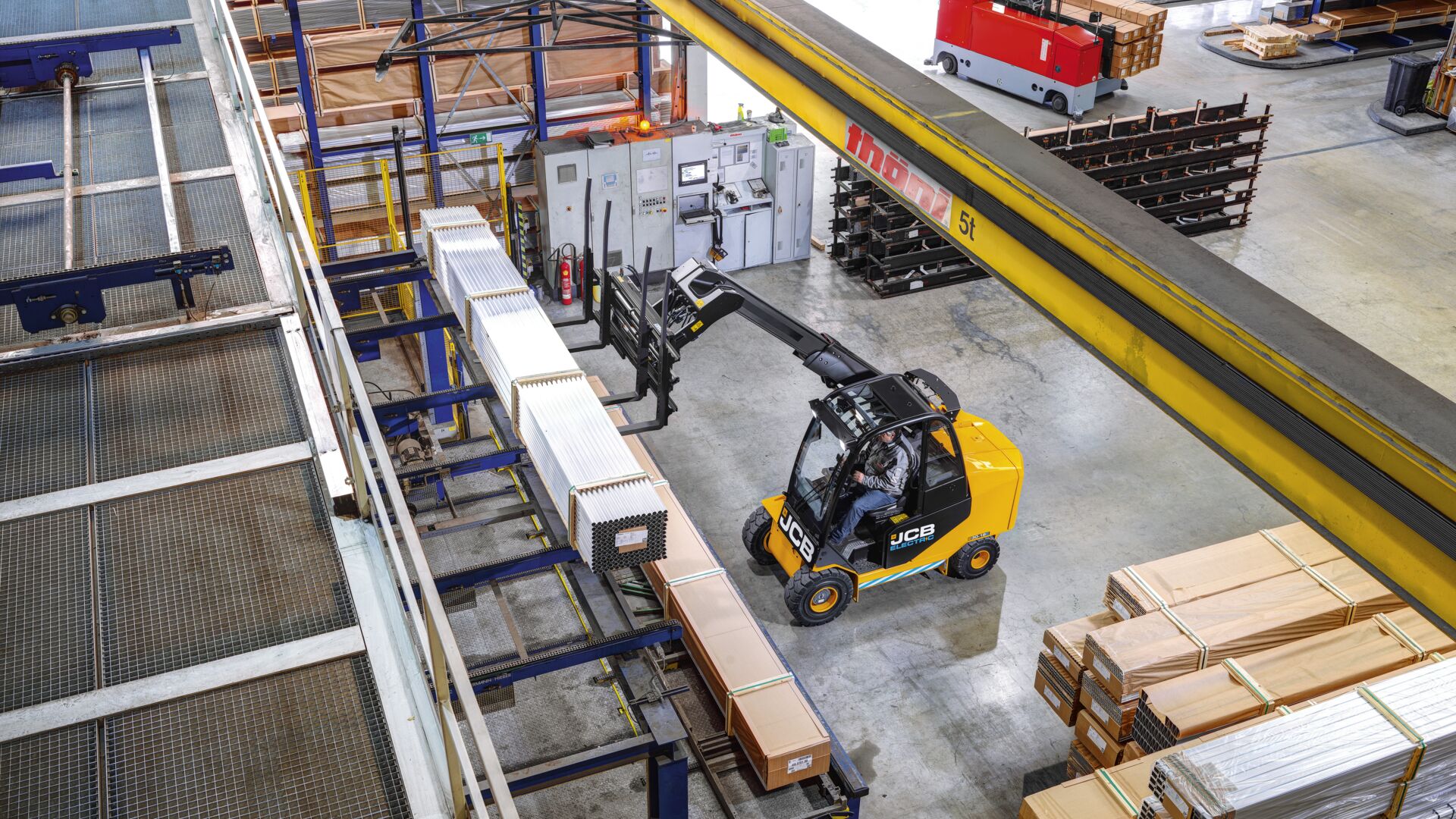 Applications of JCB Teletruks - T.C. Harrison JCB