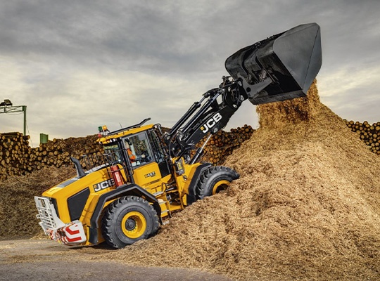 JCB Wheel Loader Applications - T.C. Harrison JCB