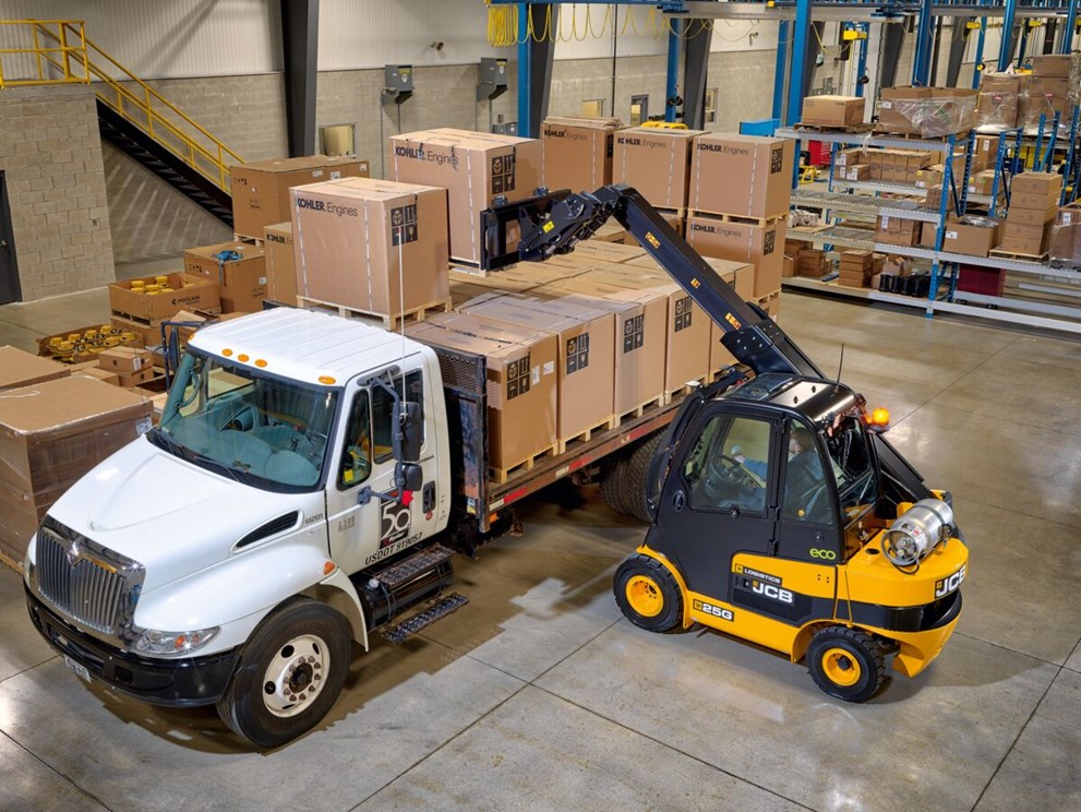 Applications of JCB Teletruks - T.C. Harrison JCB