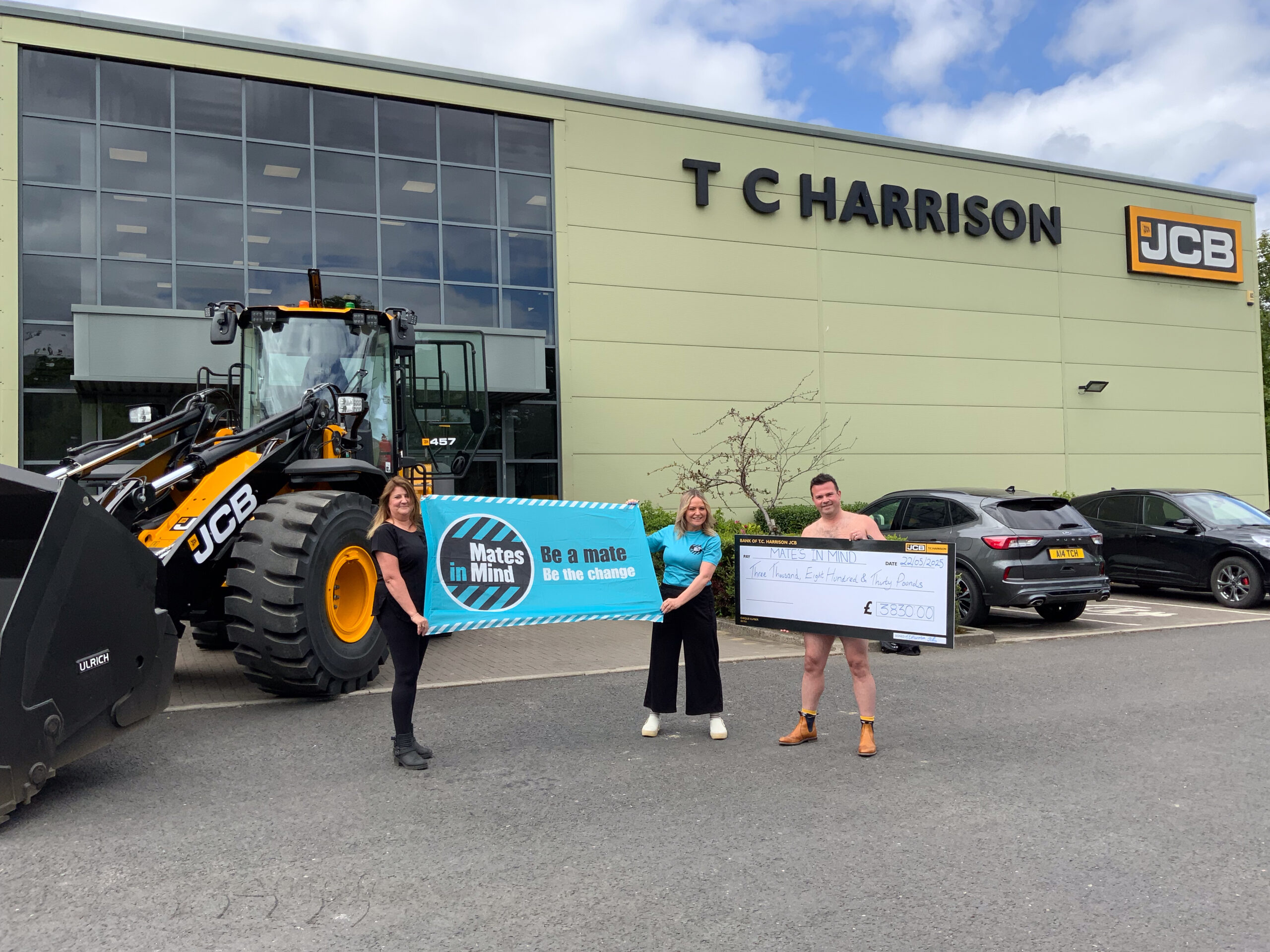 TCH JCB Turned Up the Heat for a Good Cause - T.C. Harrison JCB